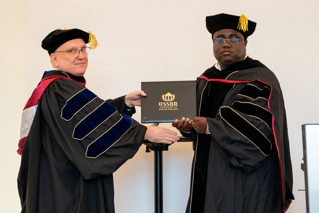 SSBR 2025 Graduation - Swiss School of Business Research