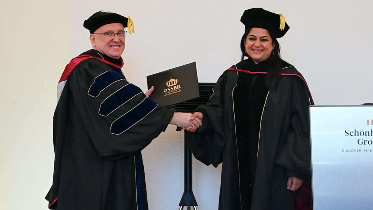 SSBR 2025 Graduation - Swiss School of Business Research