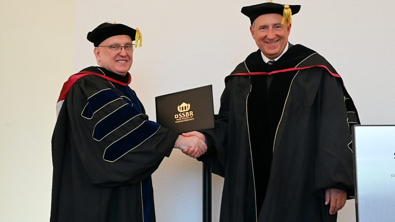 SSBR 2025 Graduation - Swiss School of Business Research
