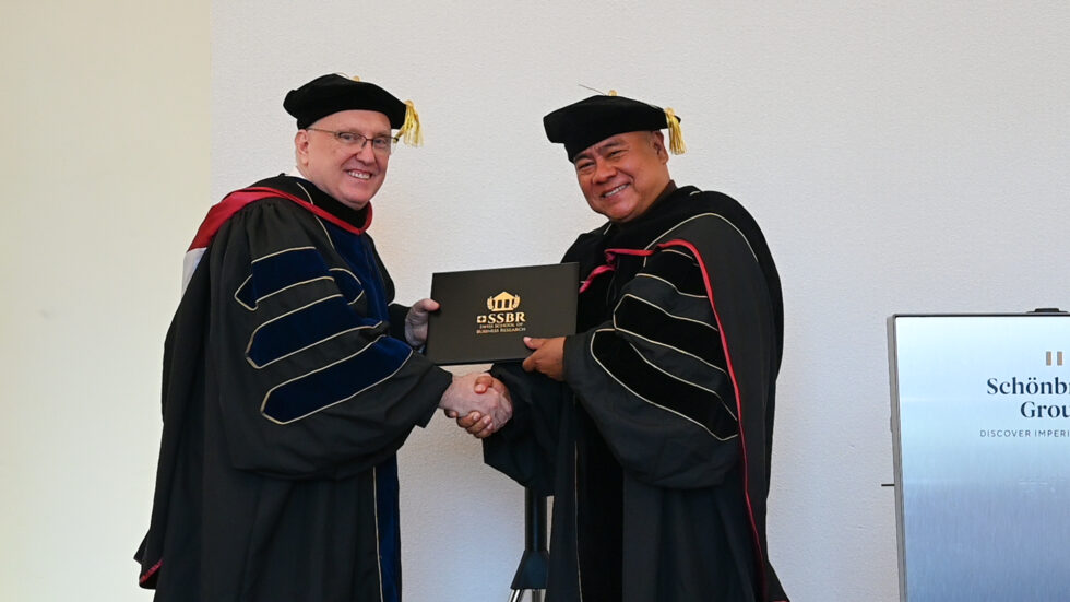 SSBR 2025 Graduation - Swiss School of Business Research