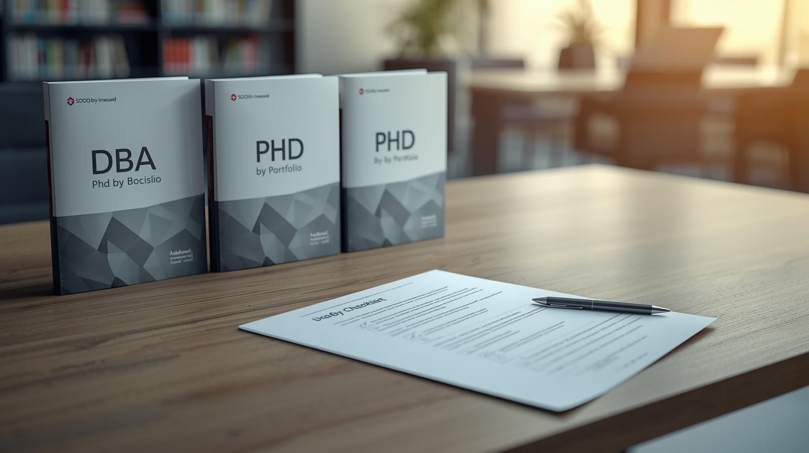 DBA vs PhD vs PhD by Portfolio: Which Doctorate Fits Your Background, Goals, and Evidence Base ...